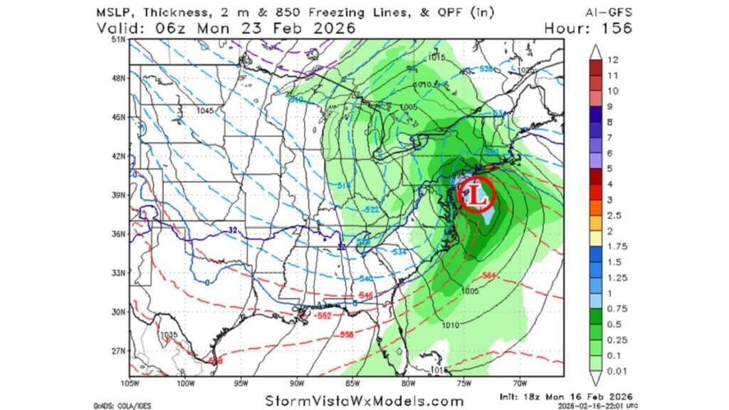 AI Weather Models Hint at Potential Mid-Atlantic and Northeast Winter ...